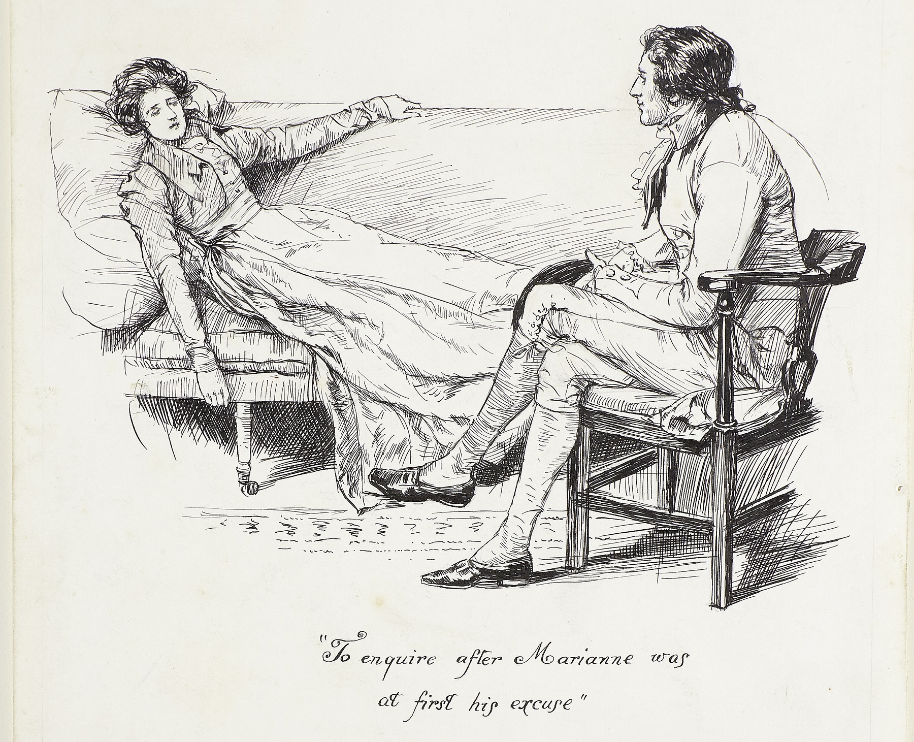 Illustrations by Chris Hammond for Sense and Sensibility | Jane Austen ...