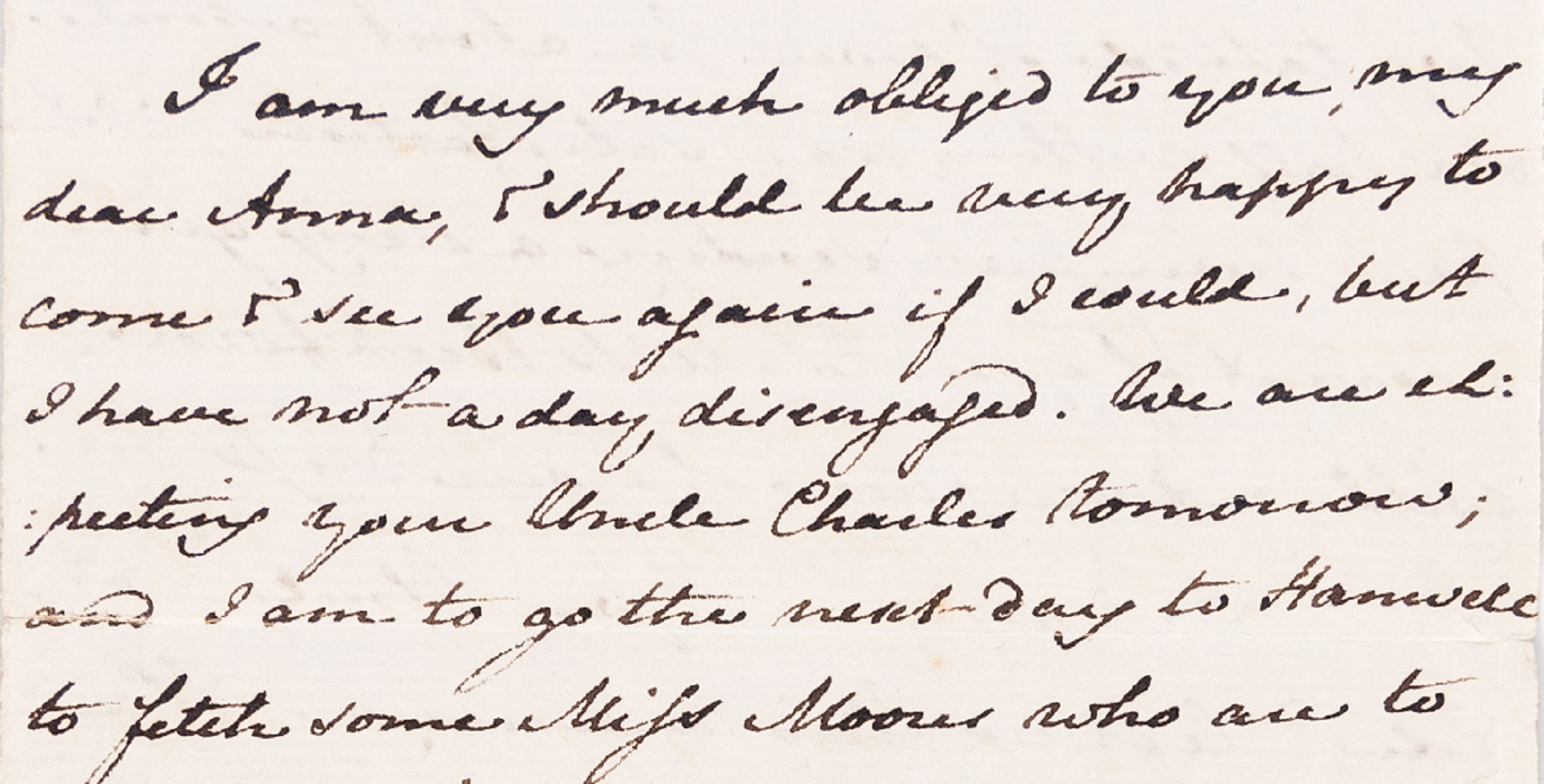 Letter from Jane Austen to Anna Lefroy, 29 November 1814 | Jane Austen ...