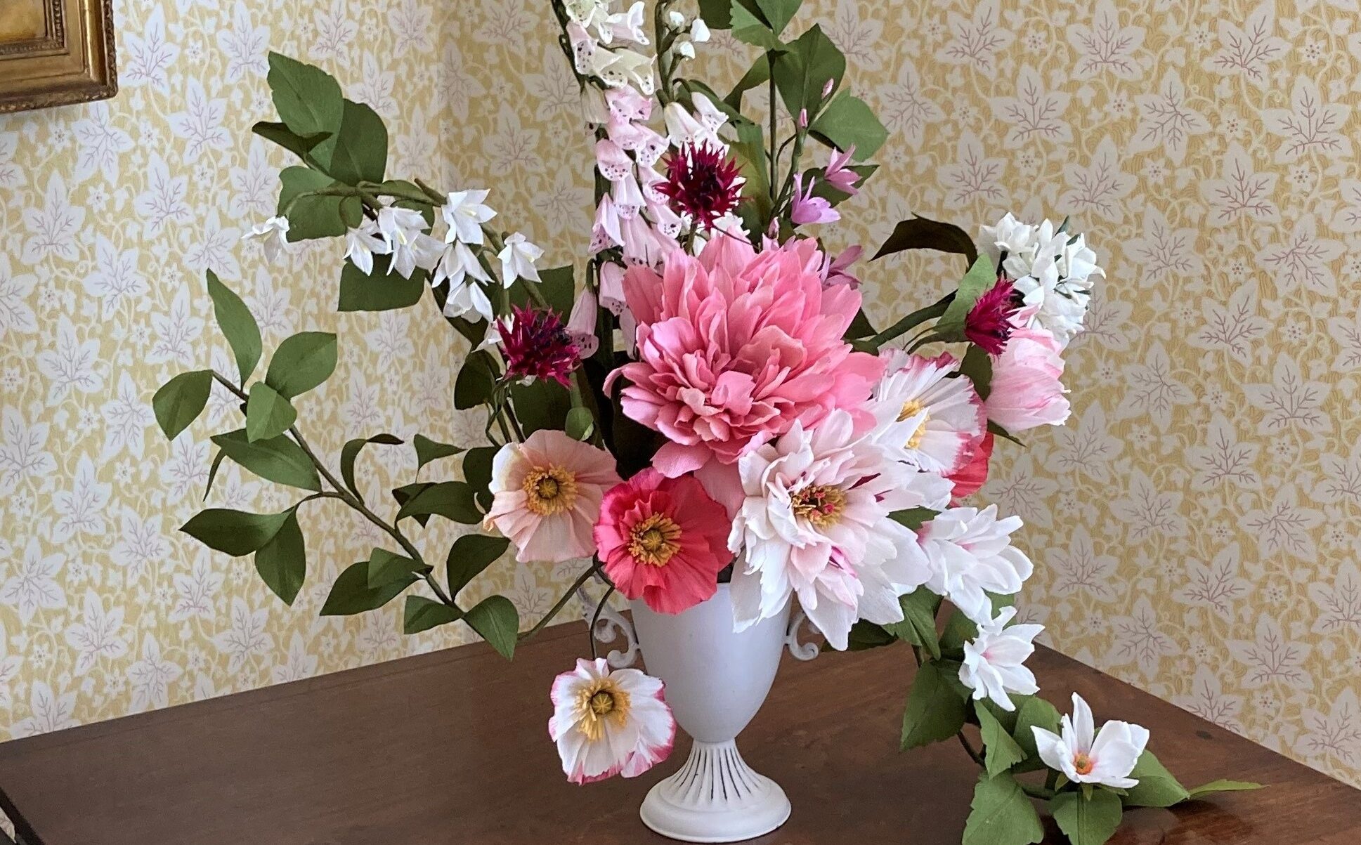 Reimagine Resident: paper flowers | Jane Austen's House