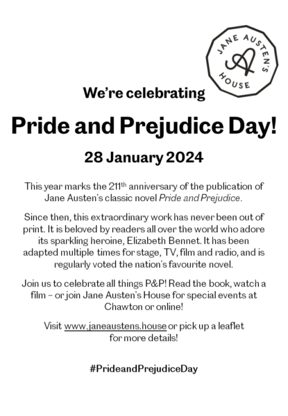 P&P Day Community Resources | Jane Austen's House