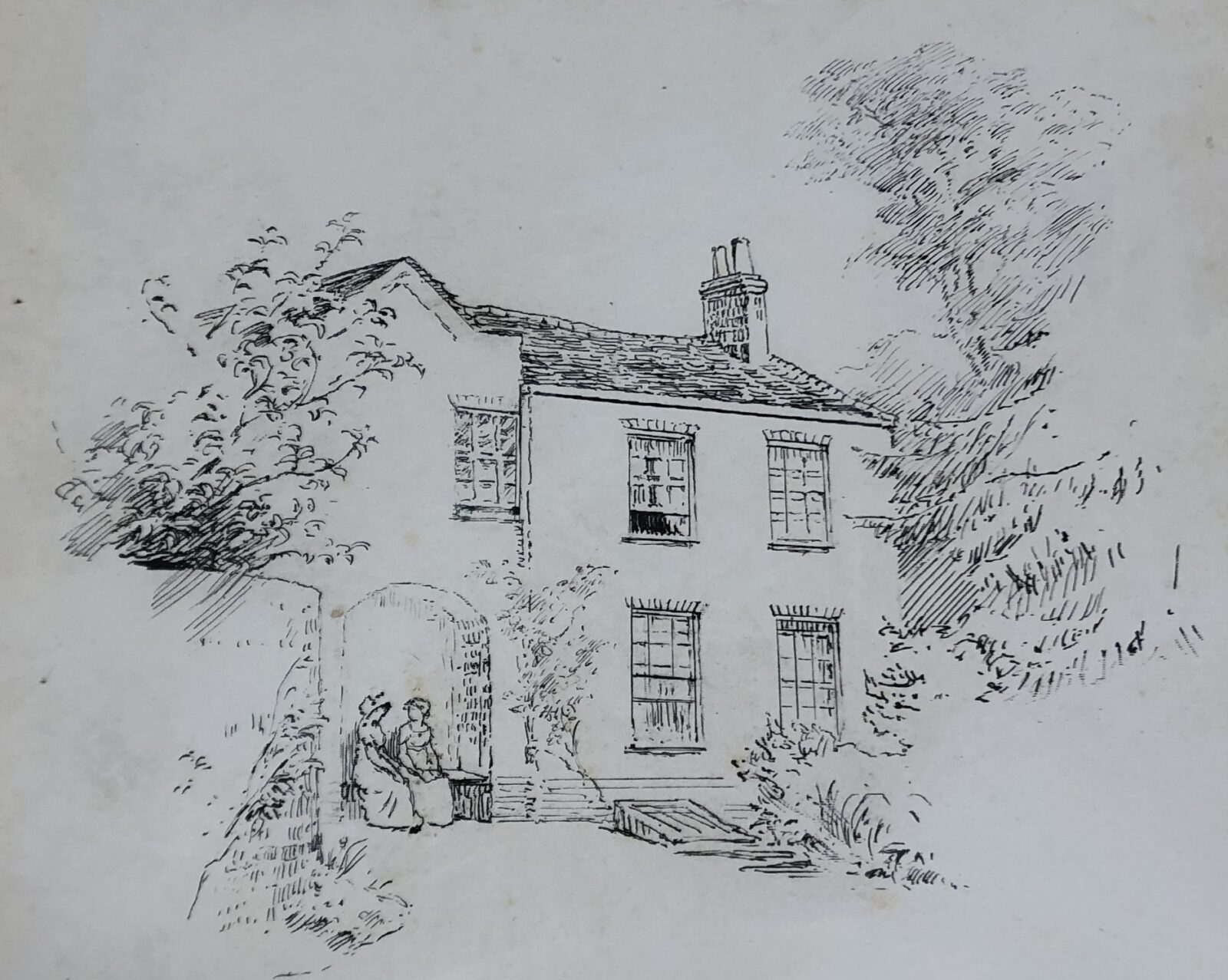 Original pen and ink drawings by Miss Ellen G. Hill | Jane Austen's House